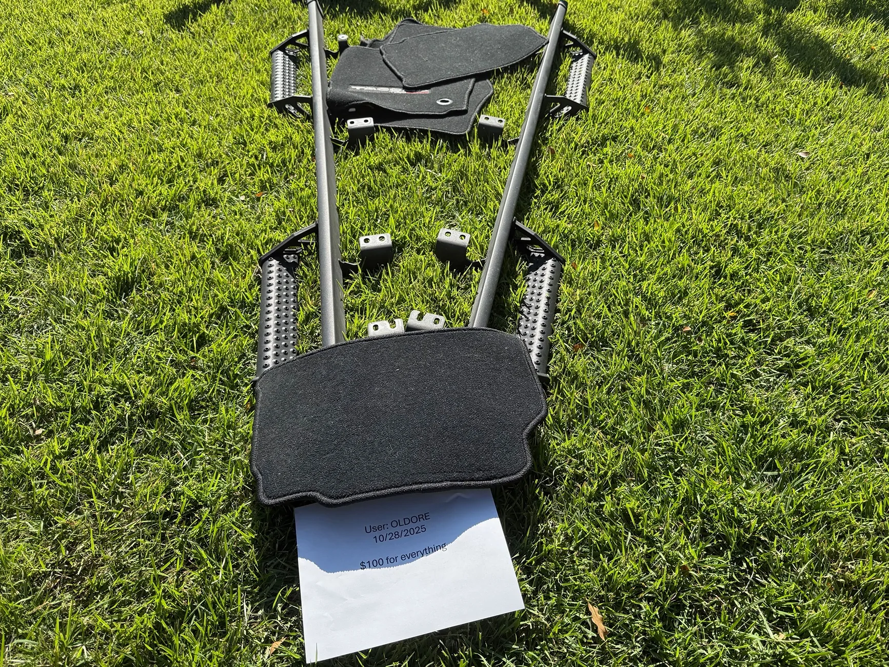 Texas - OEM Predator Tube Steps, TRD OR carpet mats - $100 for both ...